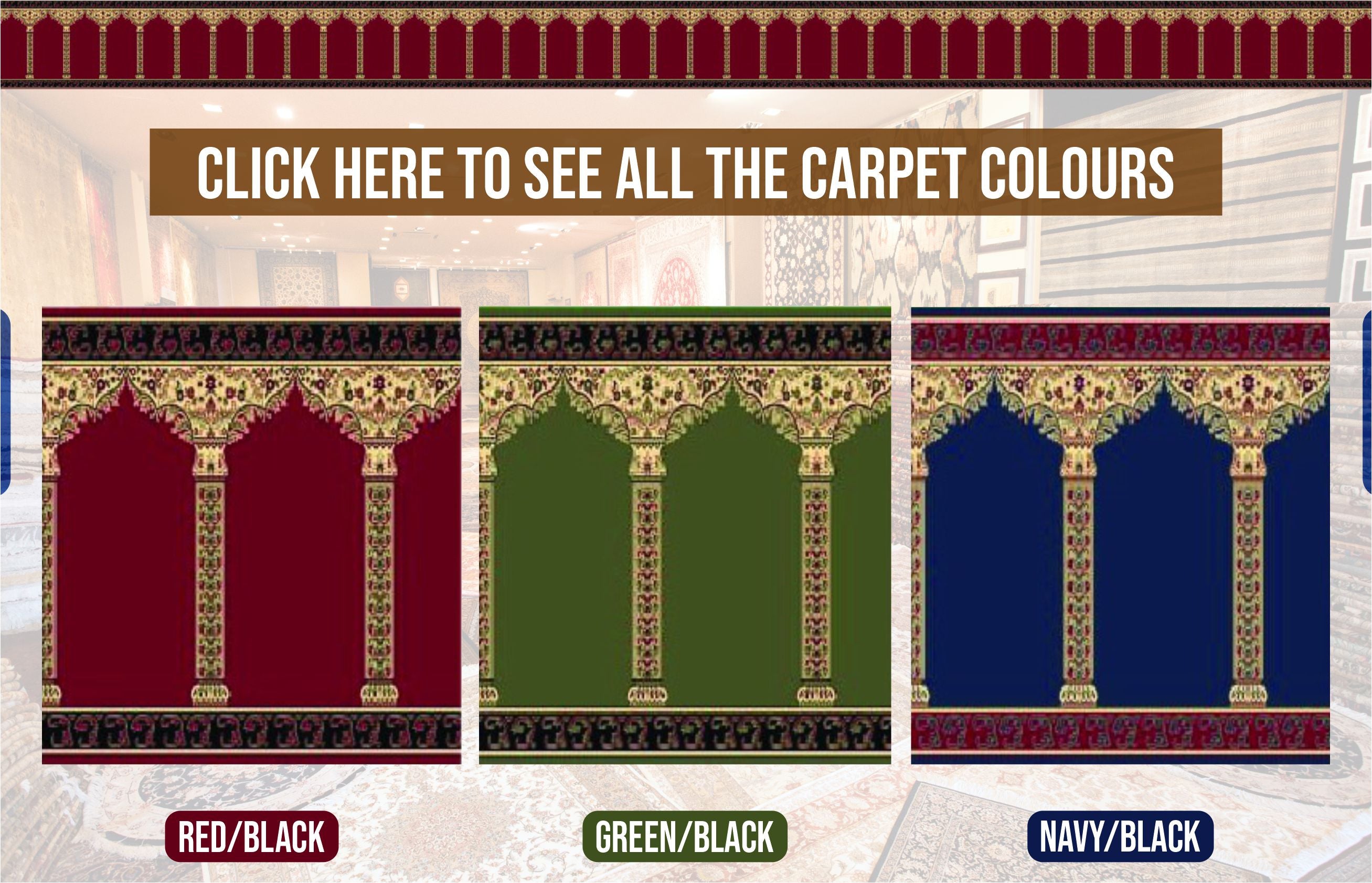 Mosque Carpet Rolls – Abee Rugs