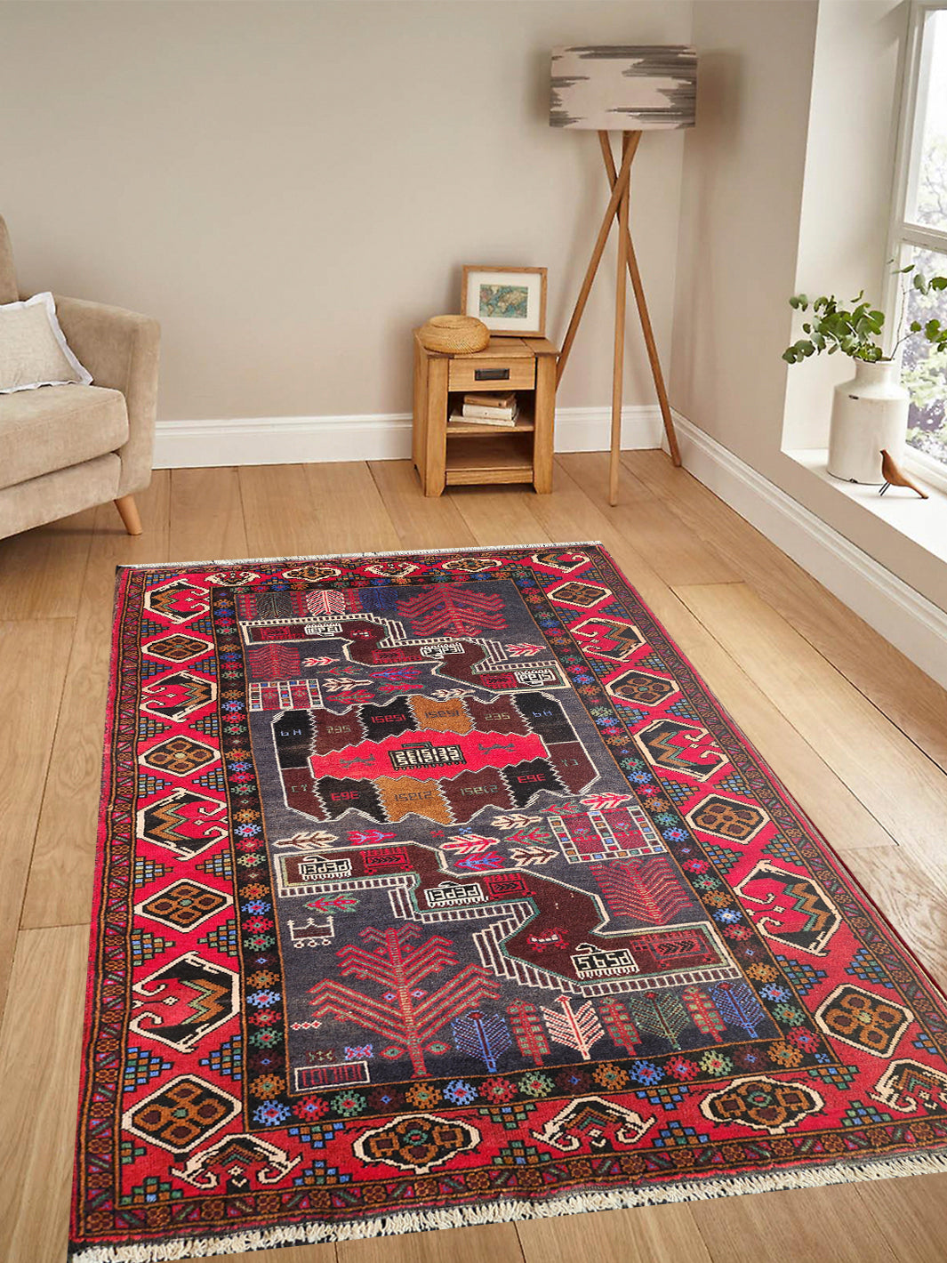 The Afghan Baluch Map Carpet: Weaving a Nation's Story – Abee Rugs